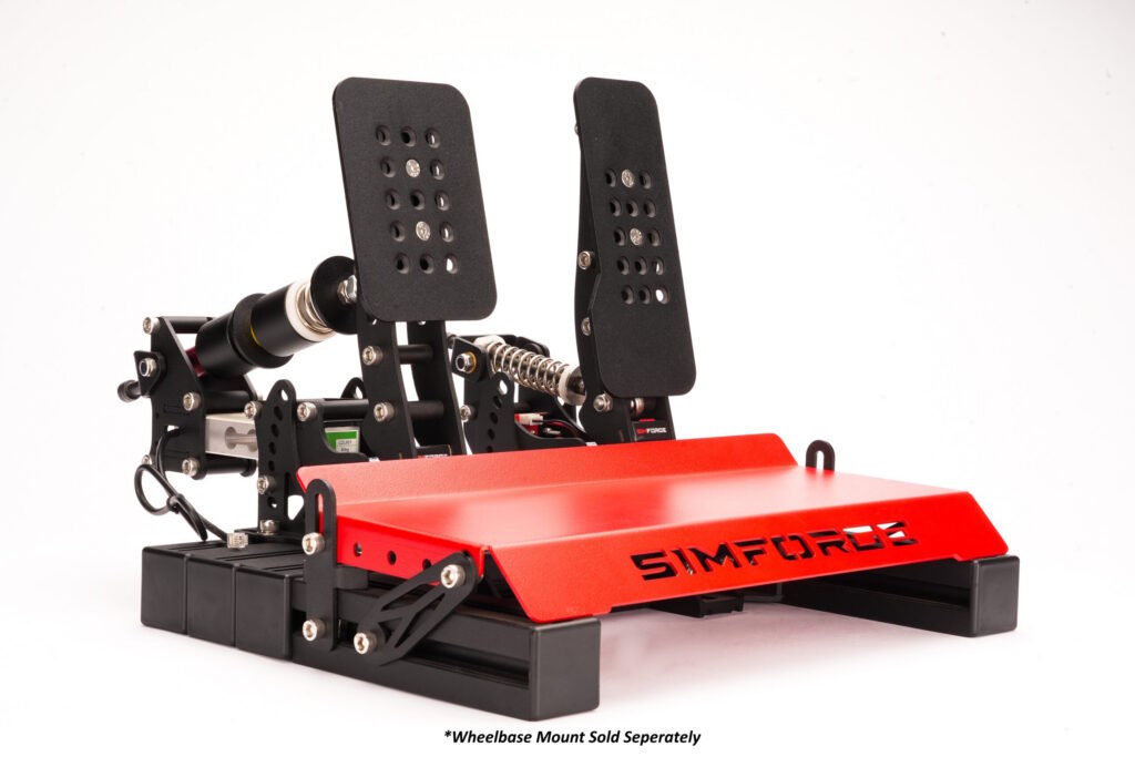 Simforge Mark-1 3-Pedal Set | Load Cell Sim Racing Pedals - Simforge